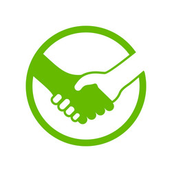 Shake Hand Circle Vector Images (over 1,200)