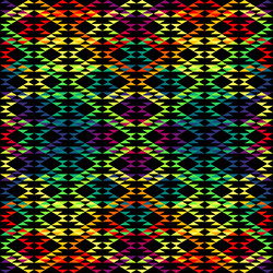 Colorful aztec fabric wallpaper and home decor Vector Image