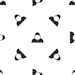 Hood icon simple style Royalty Free Vector Image