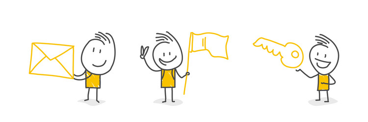 Stickman Key Vector Images (59)