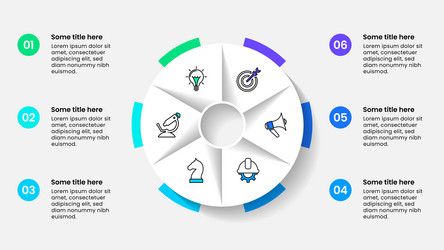 6 Piece Pie Chart Vector Images (over 250)