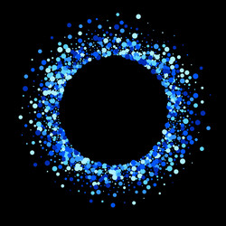 Round background with drops Royalty Free Vector Image