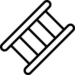 Agility ladder Royalty Free Vector Image - VectorStock