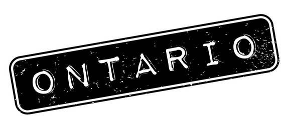 Ontario rubber stamp Royalty Free Vector Image