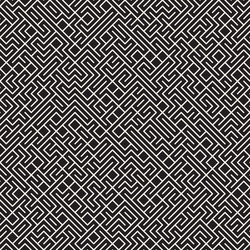 Line art maze seamless pattern Royalty Free Vector Image