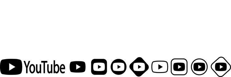 Youtube Logo Transparent Vector Images (over 100)