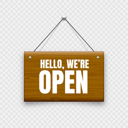 Open Signs with Chains Royalty Free Vector Image