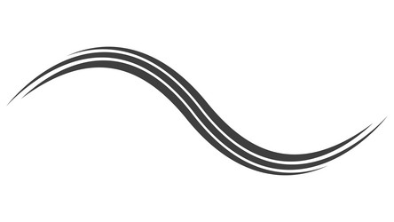 Swirling wind blowing smoke Royalty Free Vector Image