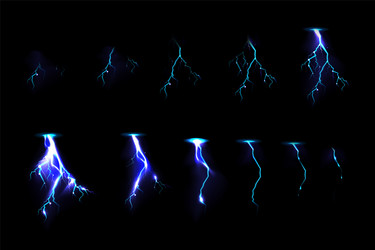 Lightning Sprite Vector Images (96)