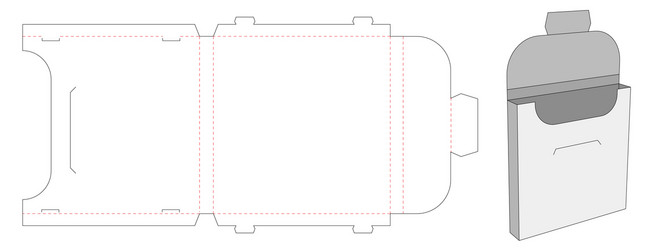 Die Cut Folder Templates Vector Images (over 290)