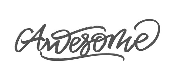 Awesome Script Graffiti Vector Images (29)