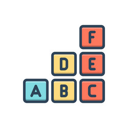 Blocking Royalty Free Vector Image - VectorStock