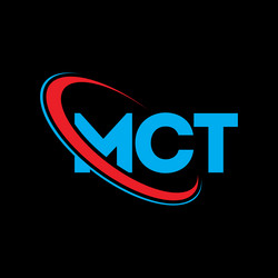 Mct logo letter design Royalty Free Vector Image