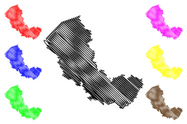 Mingo county state west virginia us county Vector Image