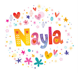 Baby Girl Name Tag Lettering Vector Images (over 180)