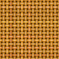 Seamless wicker woven texture background Vector Image