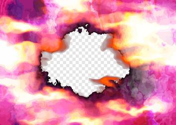 Pink Flame Borders Vector Images (88)