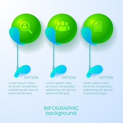 Web infographic concept Royalty Free Vector Image