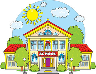 School Royalty Free Vector Image - VectorStock