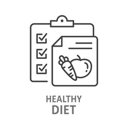 Balanced diet Royalty Free Vector Image - VectorStock