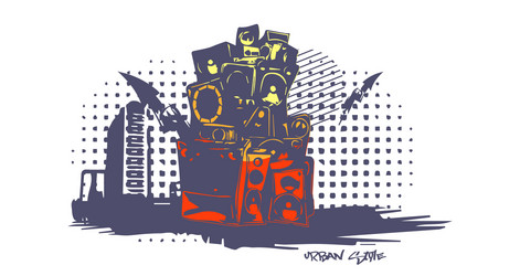 Paint the Town Red Vector Images (over 150)