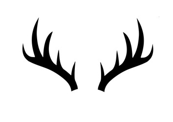 Deer hooked hunting design image Royalty Free Vector Image