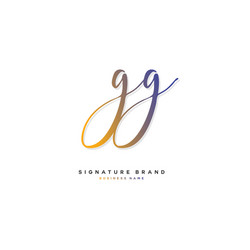 Letter Gg Font Calligraphy Vector Images (over 230)