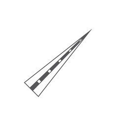 High way symbol template Royalty Free Vector Image