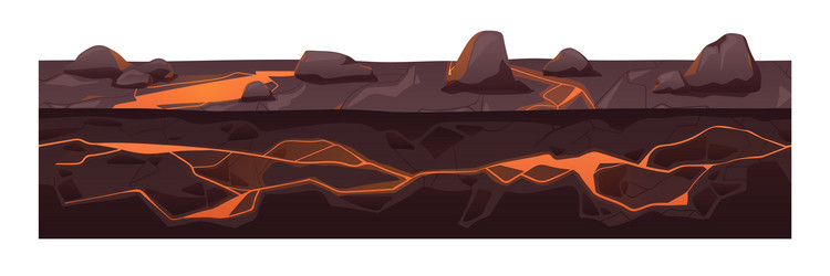 Cartoon Lava Texture Vector Images (over 460)