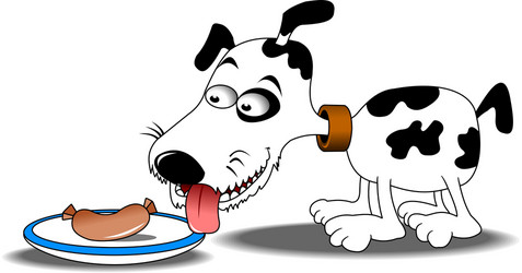 Dog Eating Vector Images (over 31,000)