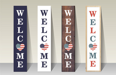 Welcome Vertical Vector Images (over 1,400)
