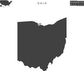 Us State Shapes Ohio Vector Images (over 170)