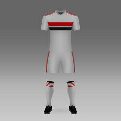 Football kit Royalty Free Vector Image - VectorStock