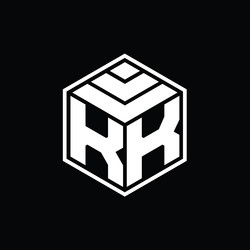 Kk Monogram Logo Vector Images (over 1,600)