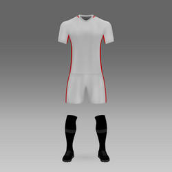 Football kit Royalty Free Vector Image - VectorStock