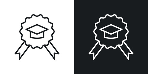 Mastery icon set expertise and proficiency logo Vector Image