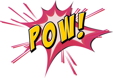 Pow Fonts Comic Font Vector Images (over 260)
