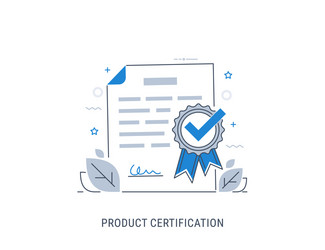 Check mark badge awards and certifications Vector Image