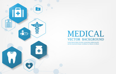 Medical interface Royalty Free Vector Image - VectorStock