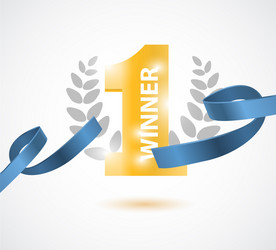 Number 1 Ribbon Vector Images (over 5,900)