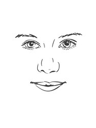 Facial Features Vector Images (over 750)