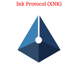 Blockmason credit protocol bcpt logo Royalty Free Vector