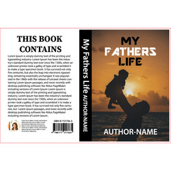 Book cover design svg Royalty Free Vector Image