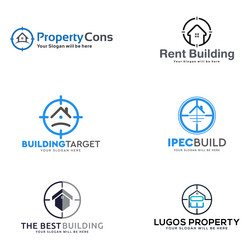 Logo Bull Building Vector Images (over 130)