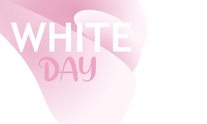 Happy white day Royalty Free Vector Image - VectorStock