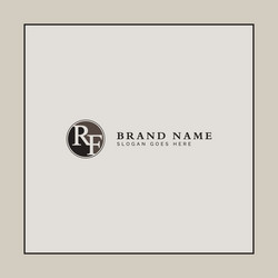 Rf Monogram Vector Images (over 1,900)