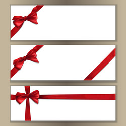 Set of bows Royalty Free Vector Image - VectorStock