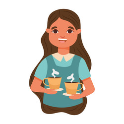 Girl Coffee Barista Vector Images (over 540)