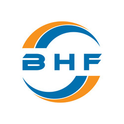 Bfg letter logo design on a white background Vector Image