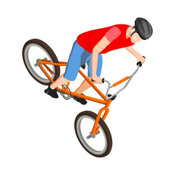 Isometric bicycle Royalty Free Vector Image - VectorStock